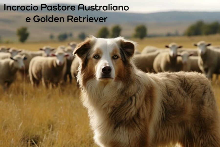 Incrocio Golden Retriever e Pastore Australiano: forza e lealtà - Khani.it